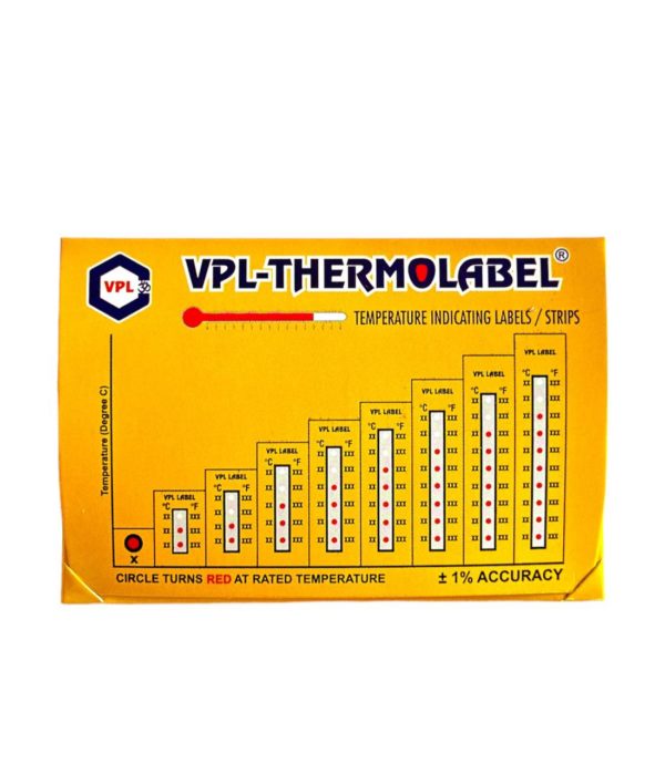 Термоиндикаторная наклейка VPL Thermolabel C3 85-95-100 °C